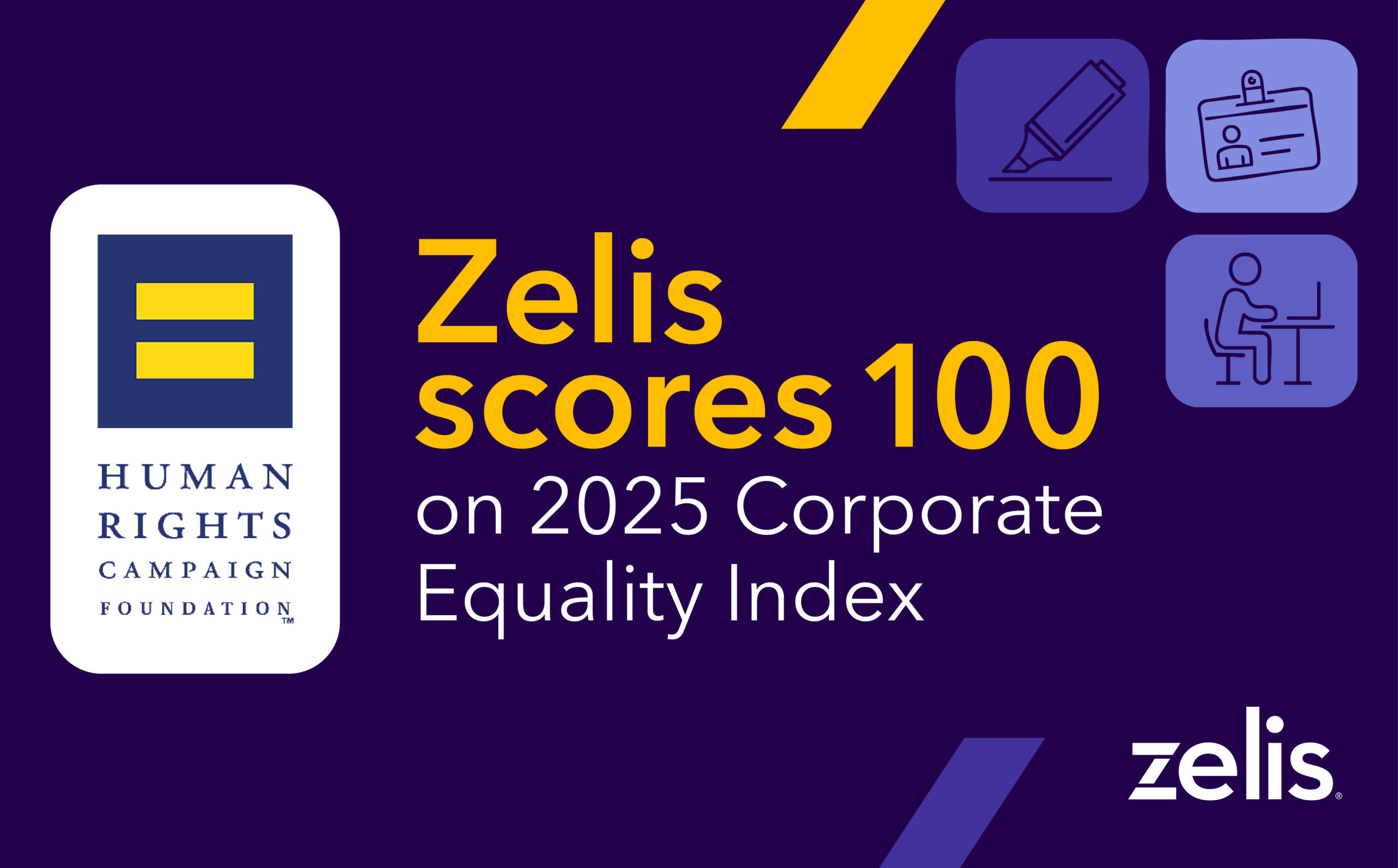 Zelis Achieves Top Score in Human Rights Campaign Foundation’s 2025 Corporate Equality Index - Zelis